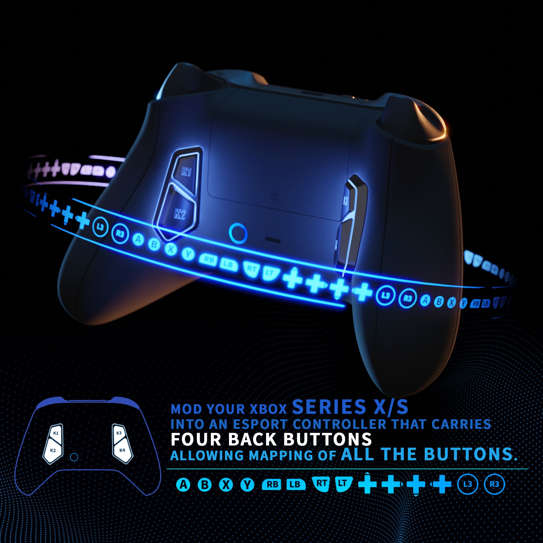 VICTOR X Remap Kit for Xbox Series X & S Controller – eXtremeRate Retail