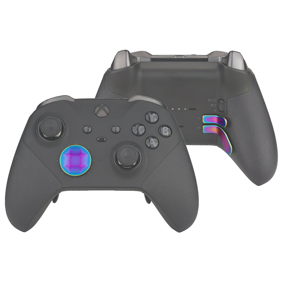 Metallic Dpad & Back Paddles for Xbox Elite & Elite Series 2 Controlle ...