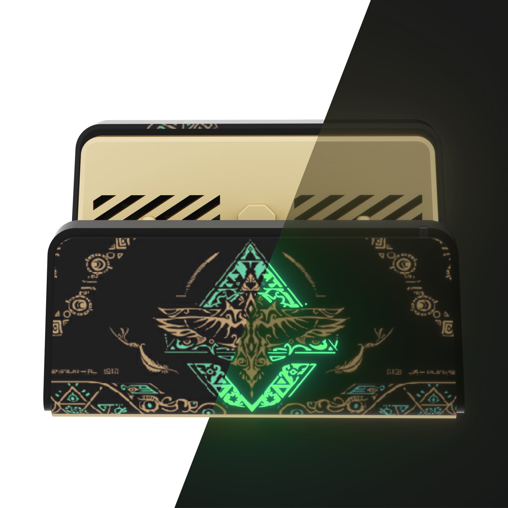 eXtremeRate AiryDocky DIY Kit Glow in Dark - Totem of Kingdom Black ...