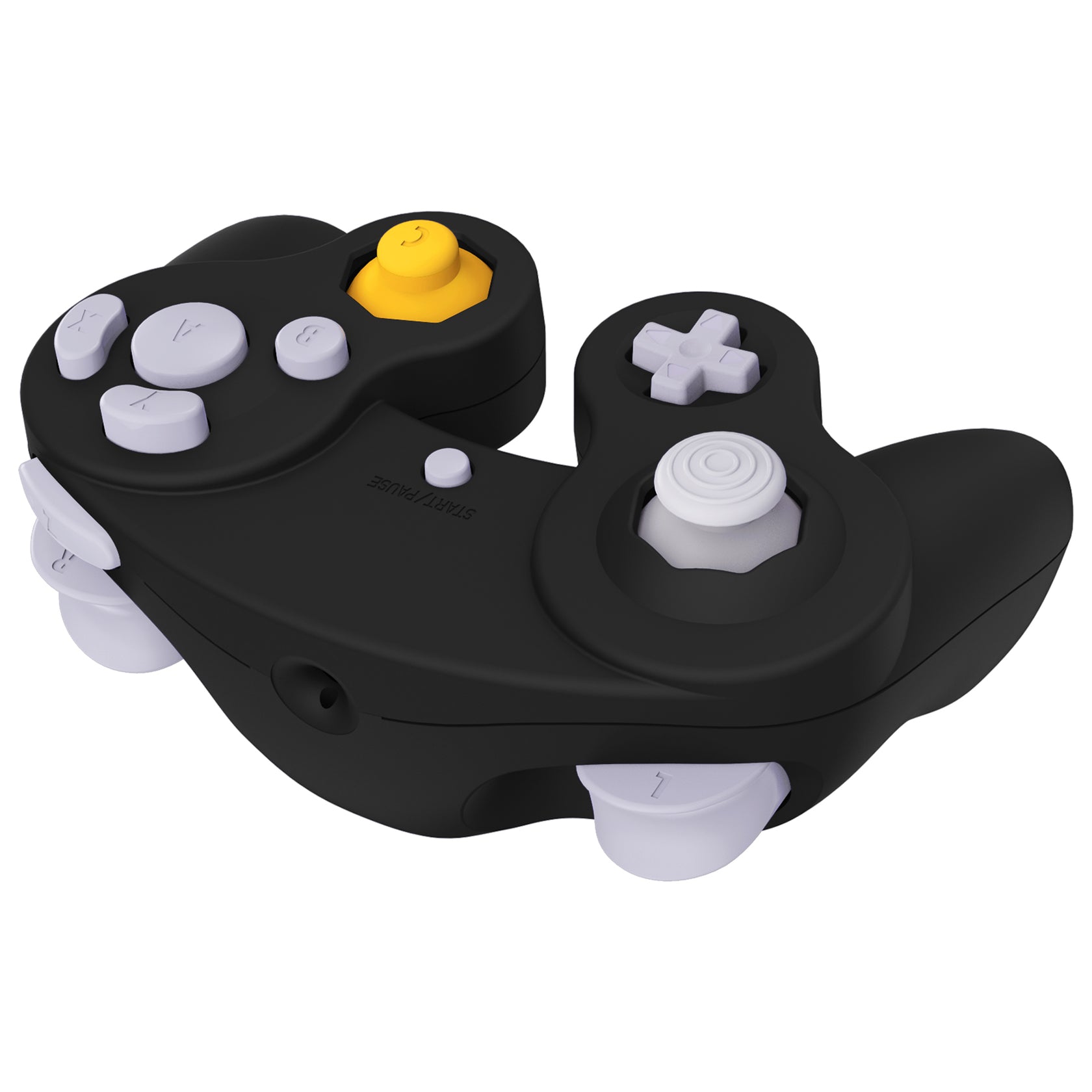 eXtremeRate Black Faceplate Backplate for Nintendo Gamecube Controller ...