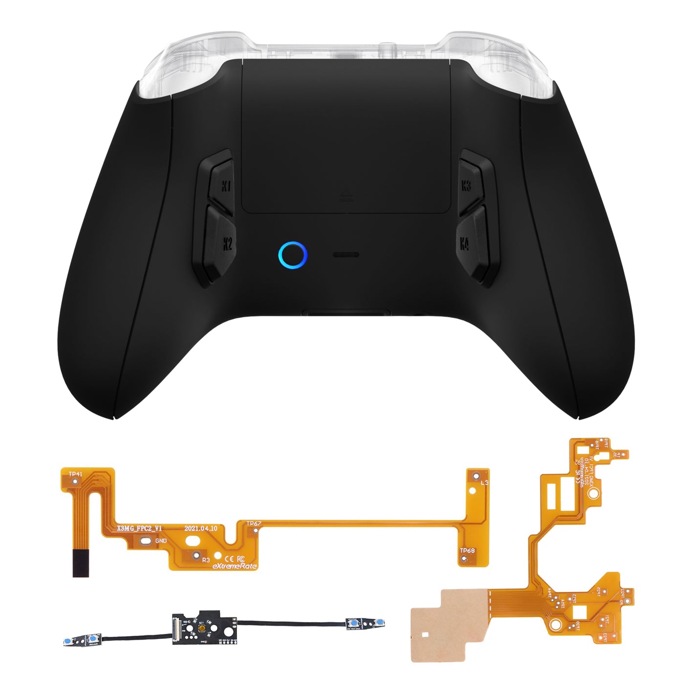 Solid Black Replacement Redesigned K1 K2 K3 K4 Back Buttons & Setting ...