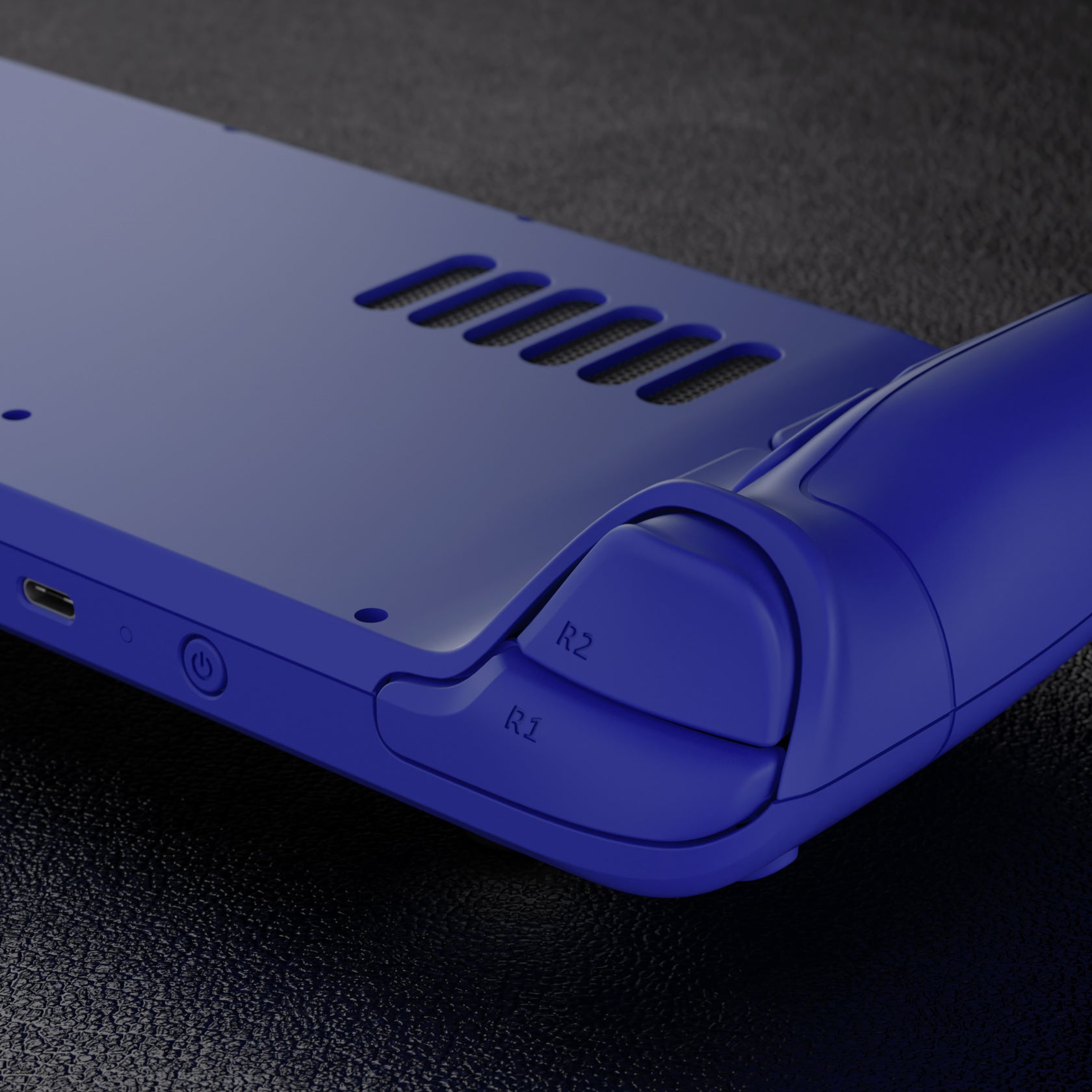 eXtremeRate Blue Custom Faceplate Back Plate Shell for Steam Deck ...