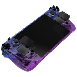 eXtremeRate Gradient Translucent Bluebell Faceplate Back Plate Shell ...