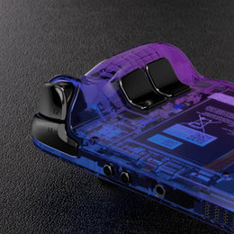 eXtremeRate Gradient Translucent Bluebell Faceplate Back Plate Shell ...