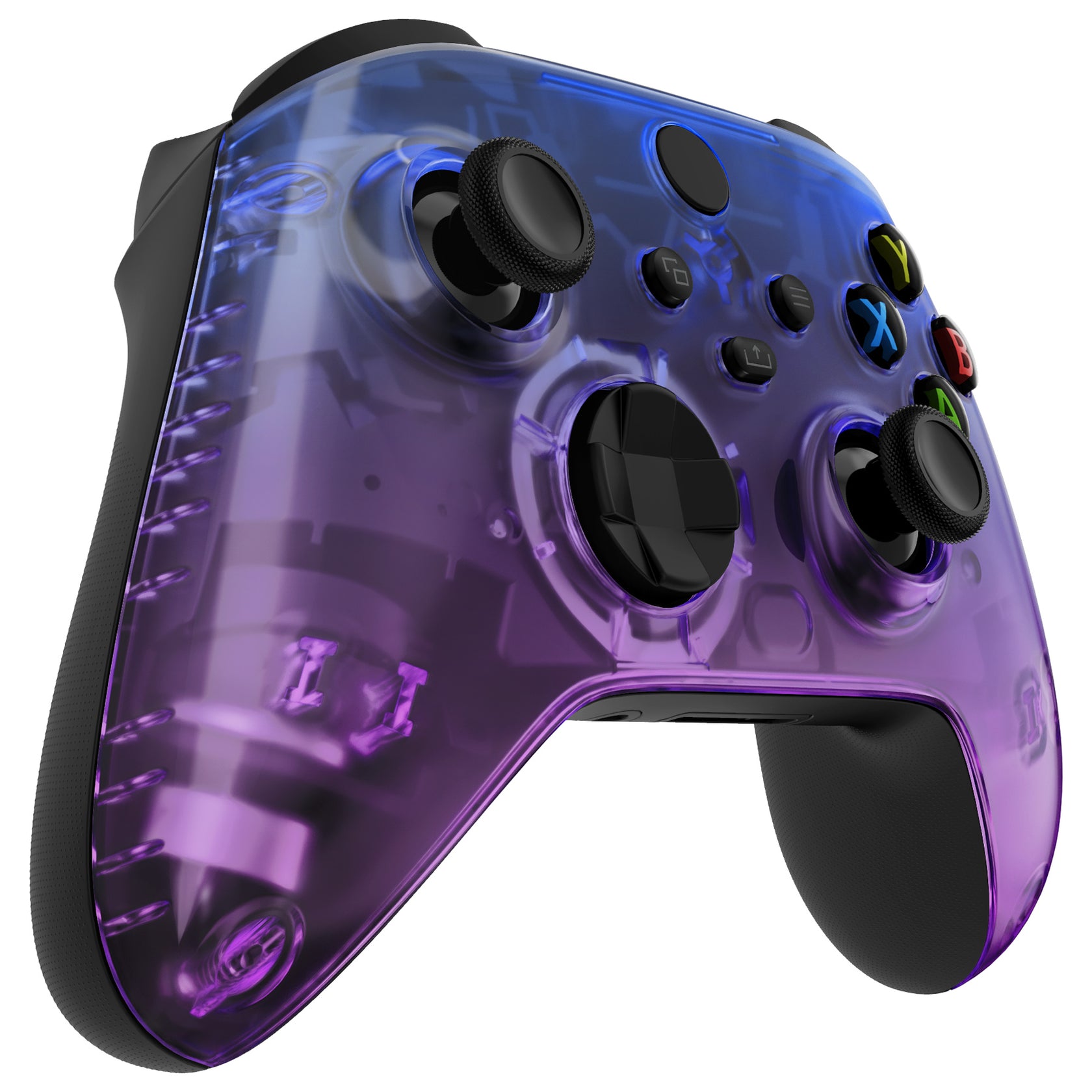 eXtremeRate Gradient Translucent Bluebell Replacement Front Housing ...