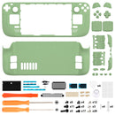 eXtremeRate Matcha Green Custom Faceplate Back Plate Shell for Steam ...