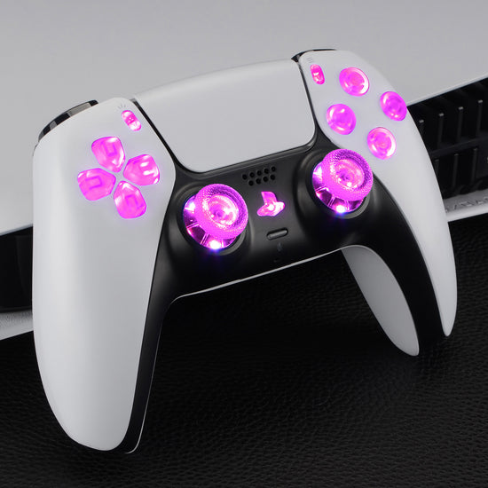 eXtremeRate Multi-Colors Luminated D-pad Thumbstick Share Option Home ...