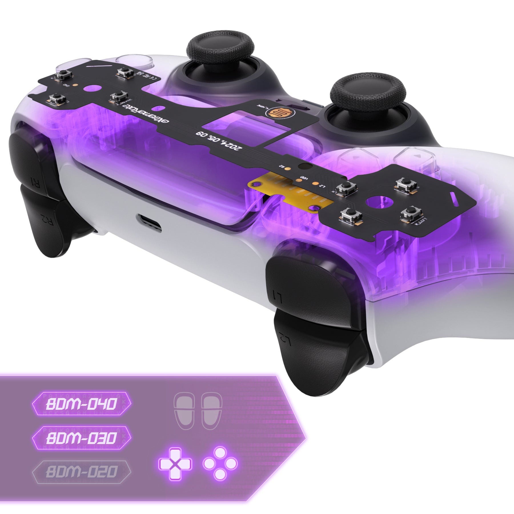 eXtremeRate Face Clicky Kit for PS5 Controller BDM-030 BDM-040 Face ...