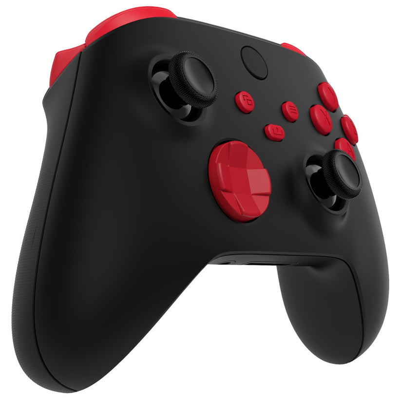 eXtremeRate Passion Red Replacement Buttons for Xbox Series X/S ...
