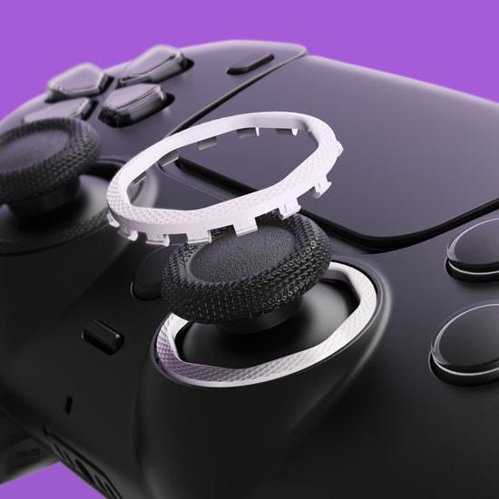 eXtremeRate Redesigned Octagonal Gated Sticks Accent Rings for eXtreme ...