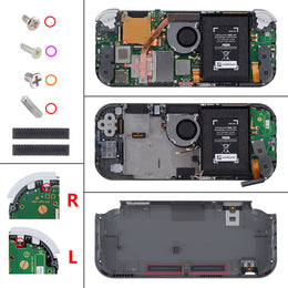 eXtremeRate Nintendo Switch Lite DIY Replacement Shells with Button ...