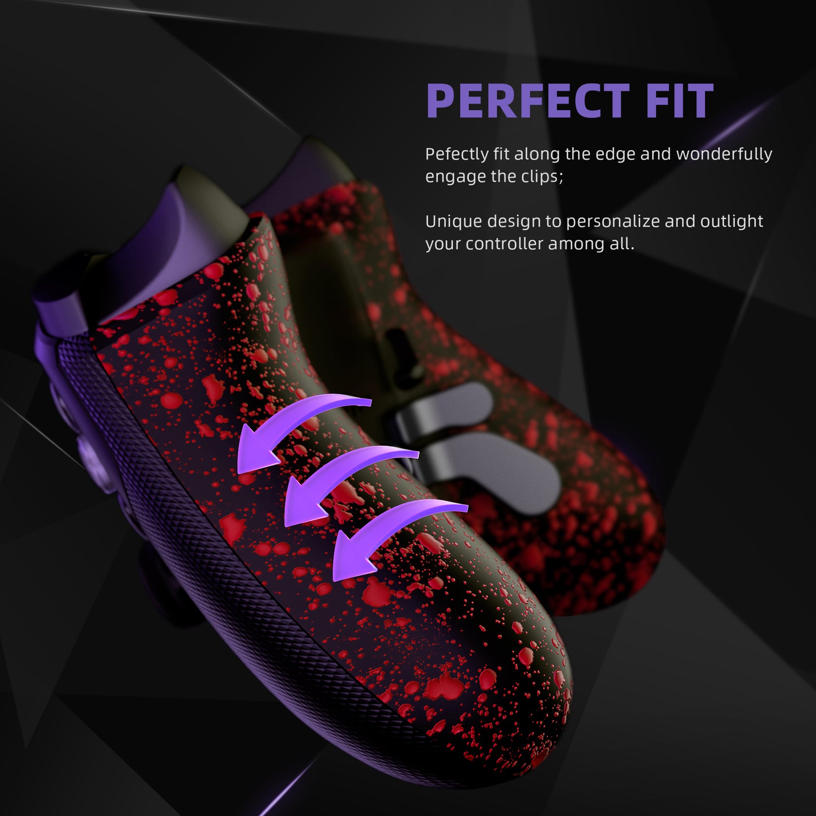 eXtremeRate Replacement Bottom Shell Case for Xbox Elite Series 2 ...