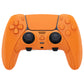 eXtremeRate Orange Full Set Housing Shell with Buttons Touchpad Cover ...