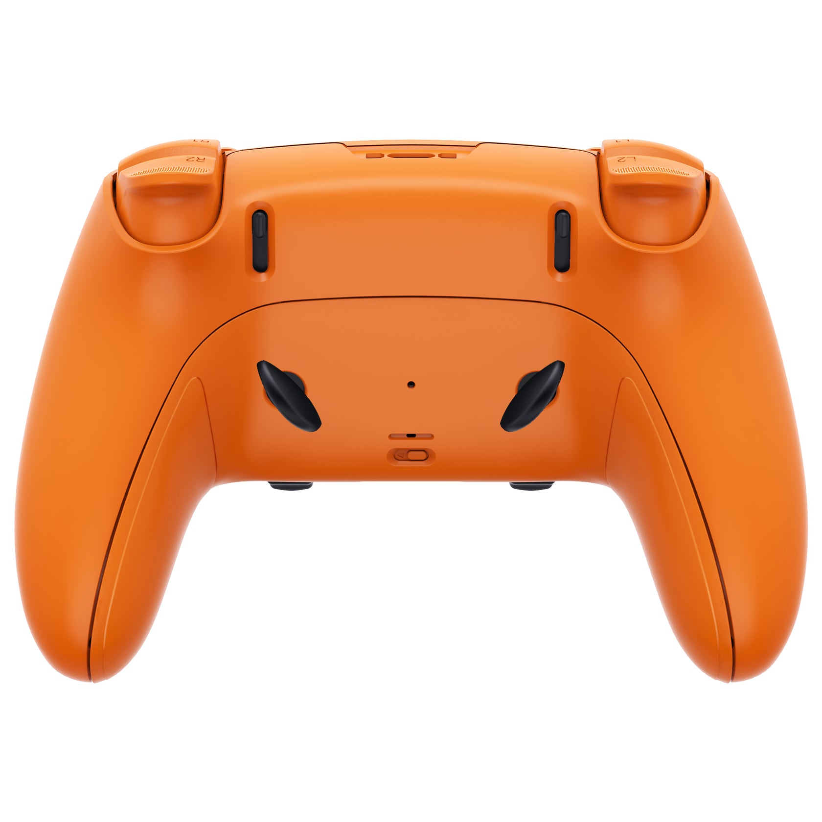 eXtremeRate Orange Full Set Housing Shell with Buttons Touchpad Cover ...