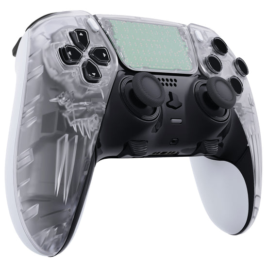 eXtremeRate Clear Left Right Front Housing Shell with Touchpad ...