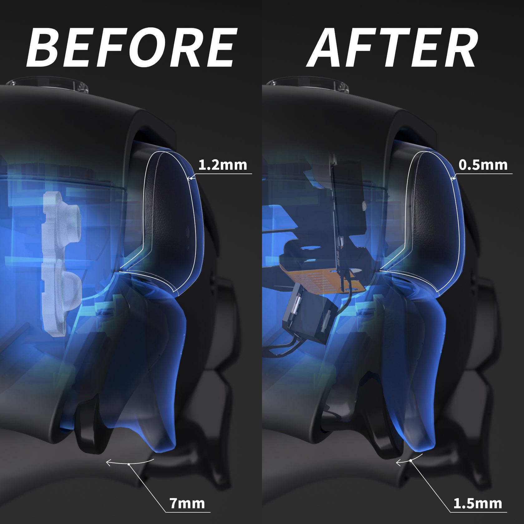 eXtremeRate Micro Switch - Strong Version Clicky Hair Trigger Kit for ...