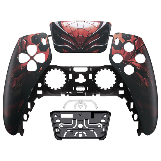 eXtremeRate Spider Armor Front Housing Shell with Touchpad Compatible ...