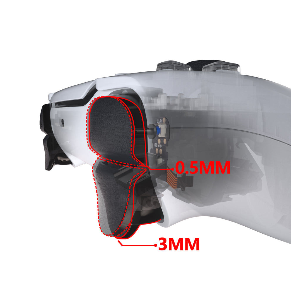 eXtremeRate Tactile Version Clicky Hair Trigger Kit for PS5 Controller ...