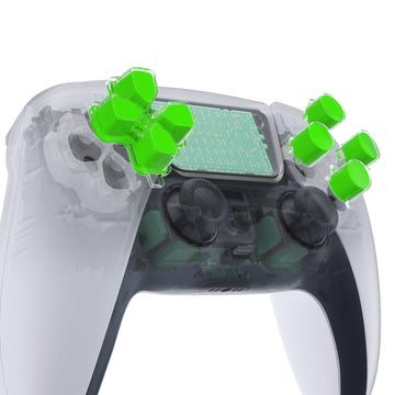 Two-Tone No Letter Imprint Dpad Action Buttons for PS5 Controller ...