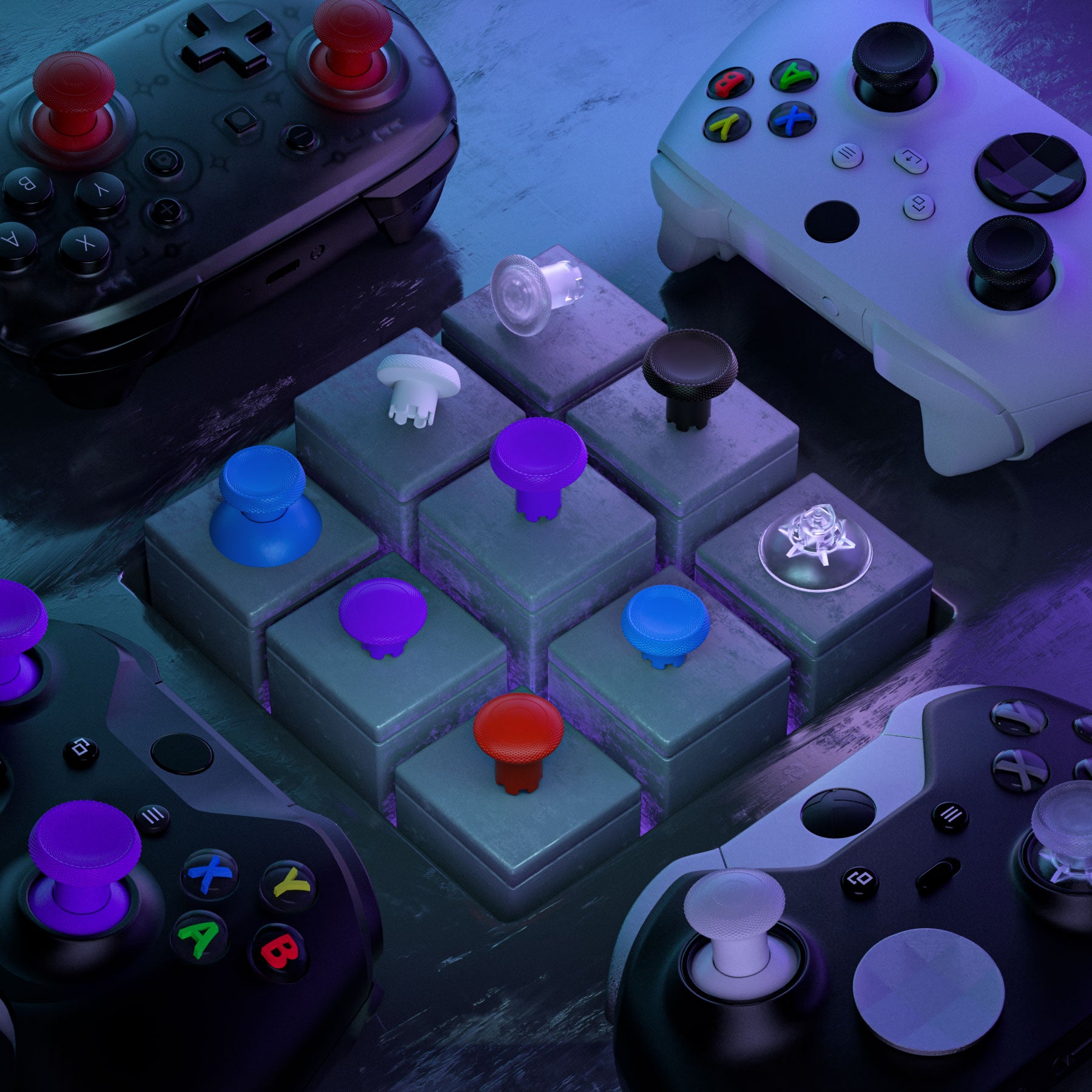 ThumbsGear V3 Interchangeable Thumbsticks – eXtremeRate Retail