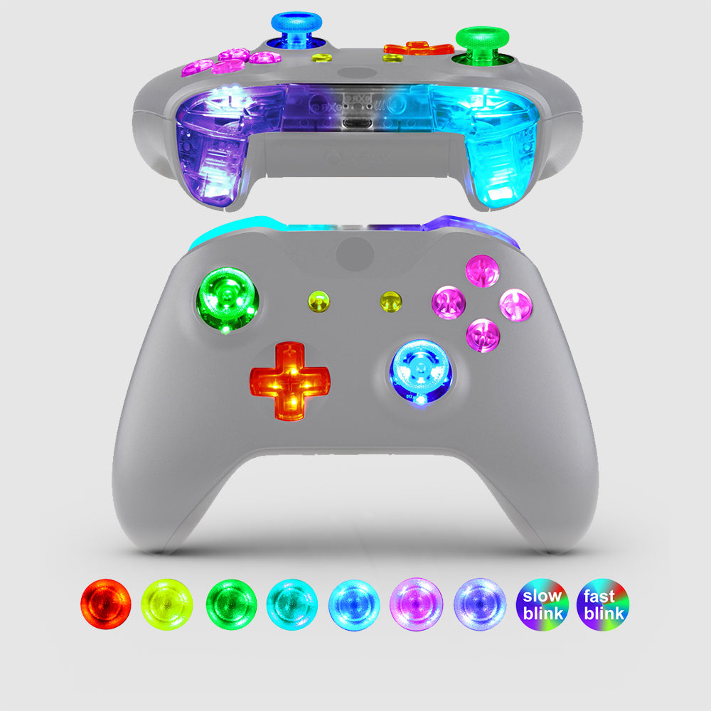 For Xbox One S/X Clicky & LED & Remap Kits – eXtremeRate Retail