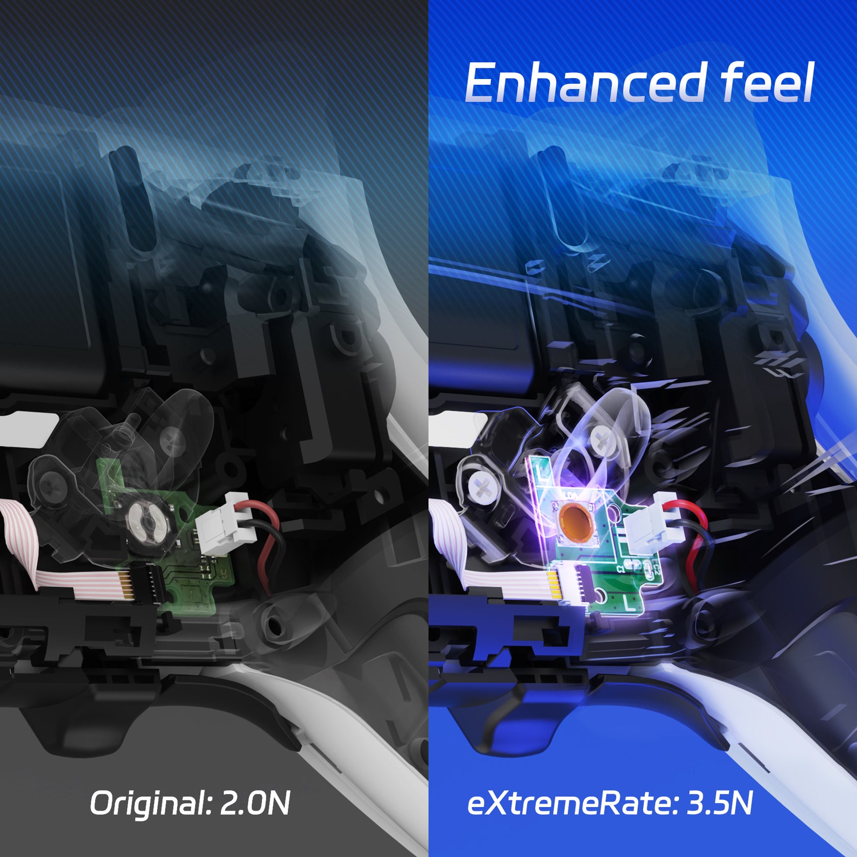 eXtremeRate Back Paddles Replacement Switch Board Kit for PS5 Edge Con ...