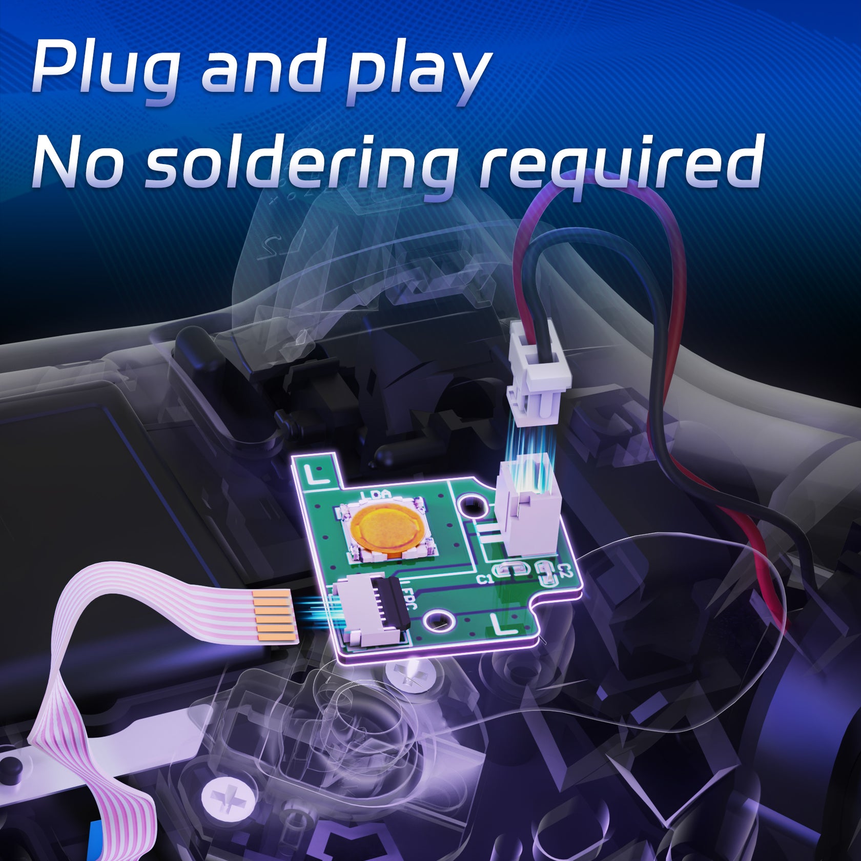 eXtremeRate Back Paddles Replacement Switch Board Kit for PS5 Edge Con ...