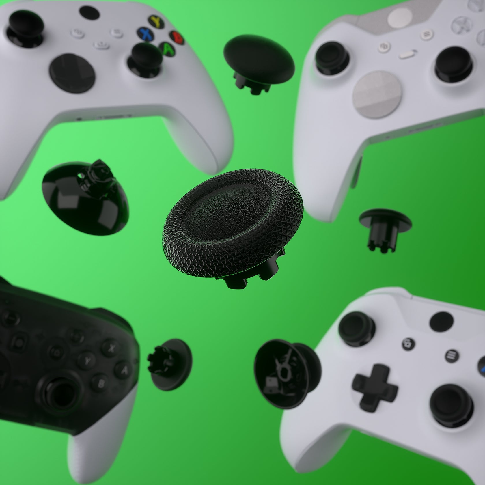 eXtremeRate EDGE Sticks Interchangeable Thumbsticks for Xbox Core ...
