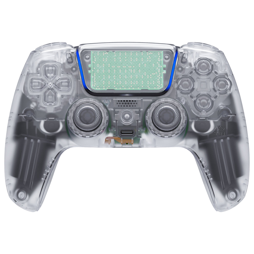 eXtremeRate PS5 Controller LUNA Redesigned Full Set Shells with Buttons ...