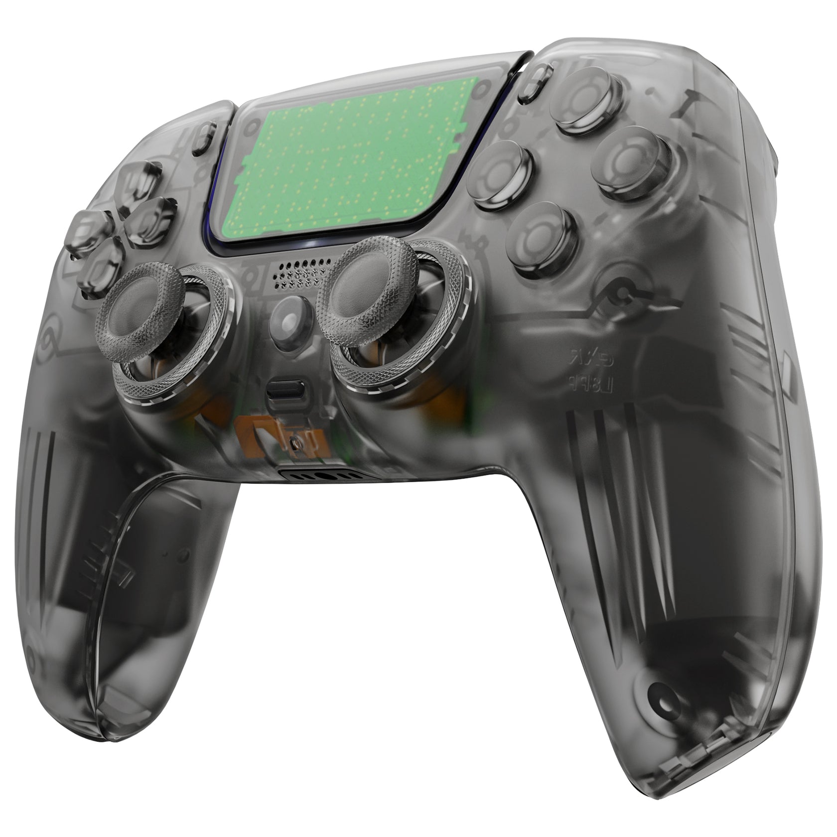 eXtremeRate PS5 Controller LUNA Redesigned Full Set Shells with Buttons ...