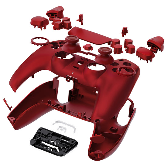 eXtremeRate PS5 Controller LUNA Redesigned Full Set Shells with Buttons ...