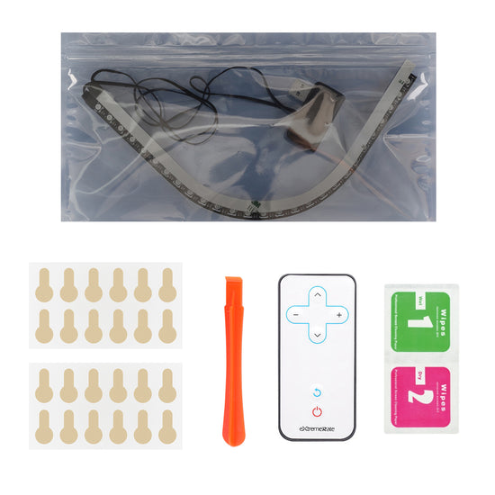 RGB LED Light Strip for PS5 Console, 7 Colors 29 Effects DIY Decoration ...