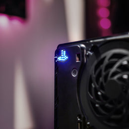 eXtremeRate 7 Colors 40 Effects RGB RAINBOW Logo LED Kit for PS5 Slim ...