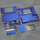 eXtremeRate Chameleon Purple Blue Replacement Full Housing Shell for ...