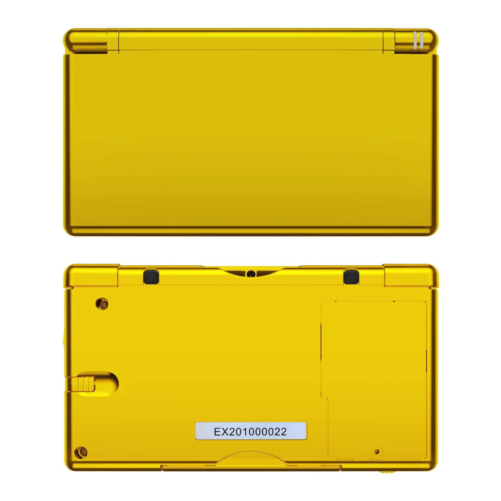 eXtremeRate Chrome Gold Replacement Full Housing Shell for Nintendo DS ...