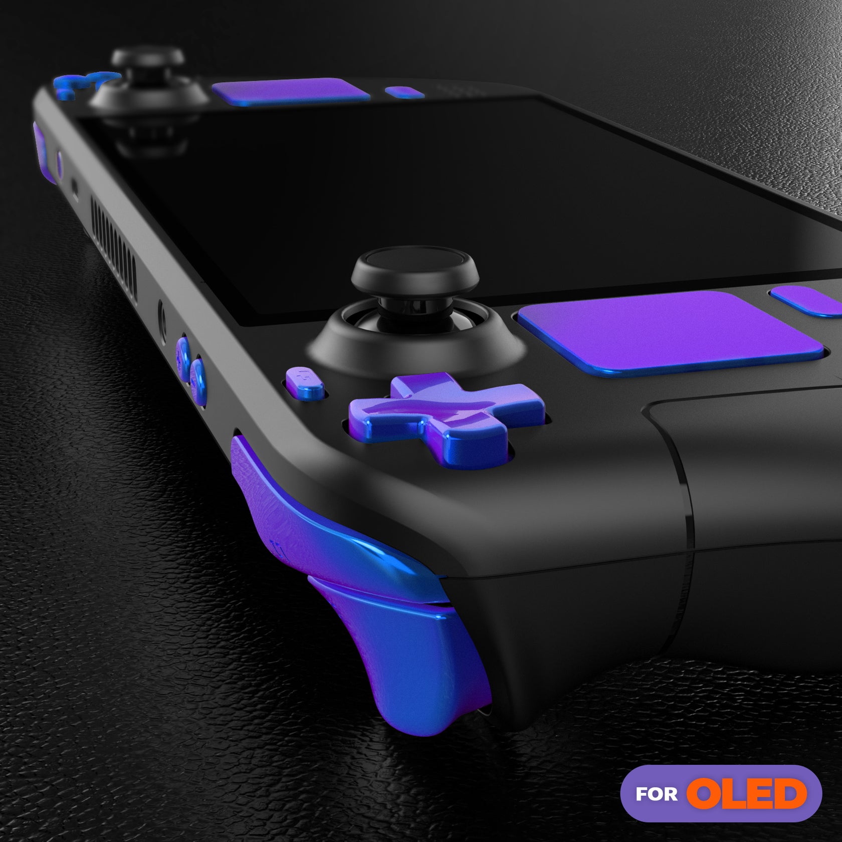 eXtremeRate Steam Deck OLED Replacement Full Set Buttons - Chameleon ...