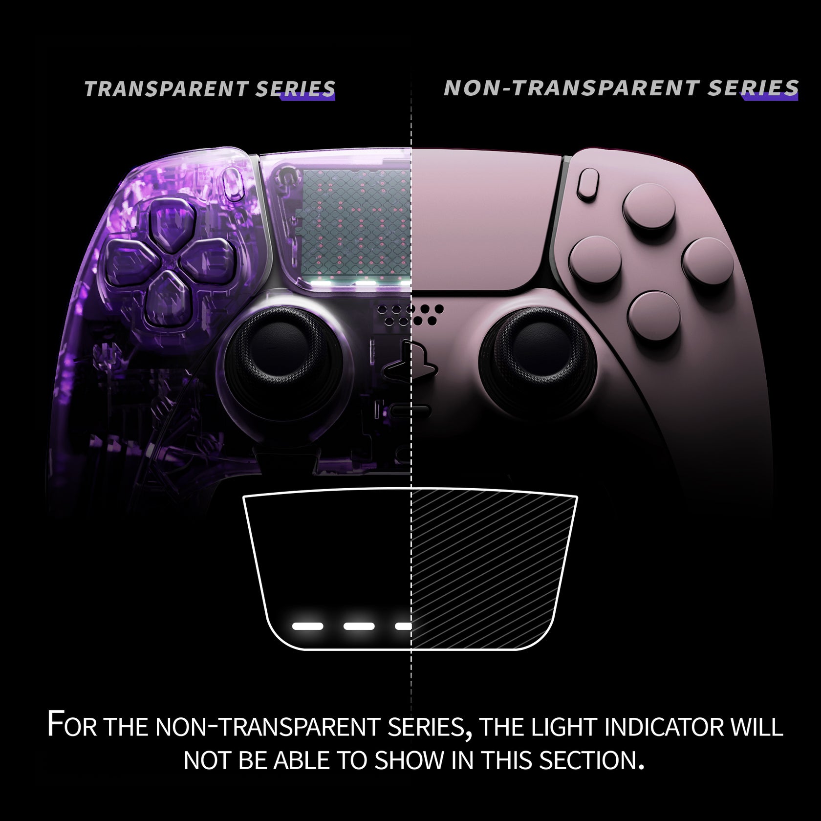 eXtremeRate Replacement Full Set Shells with Buttons Compatible with P ...