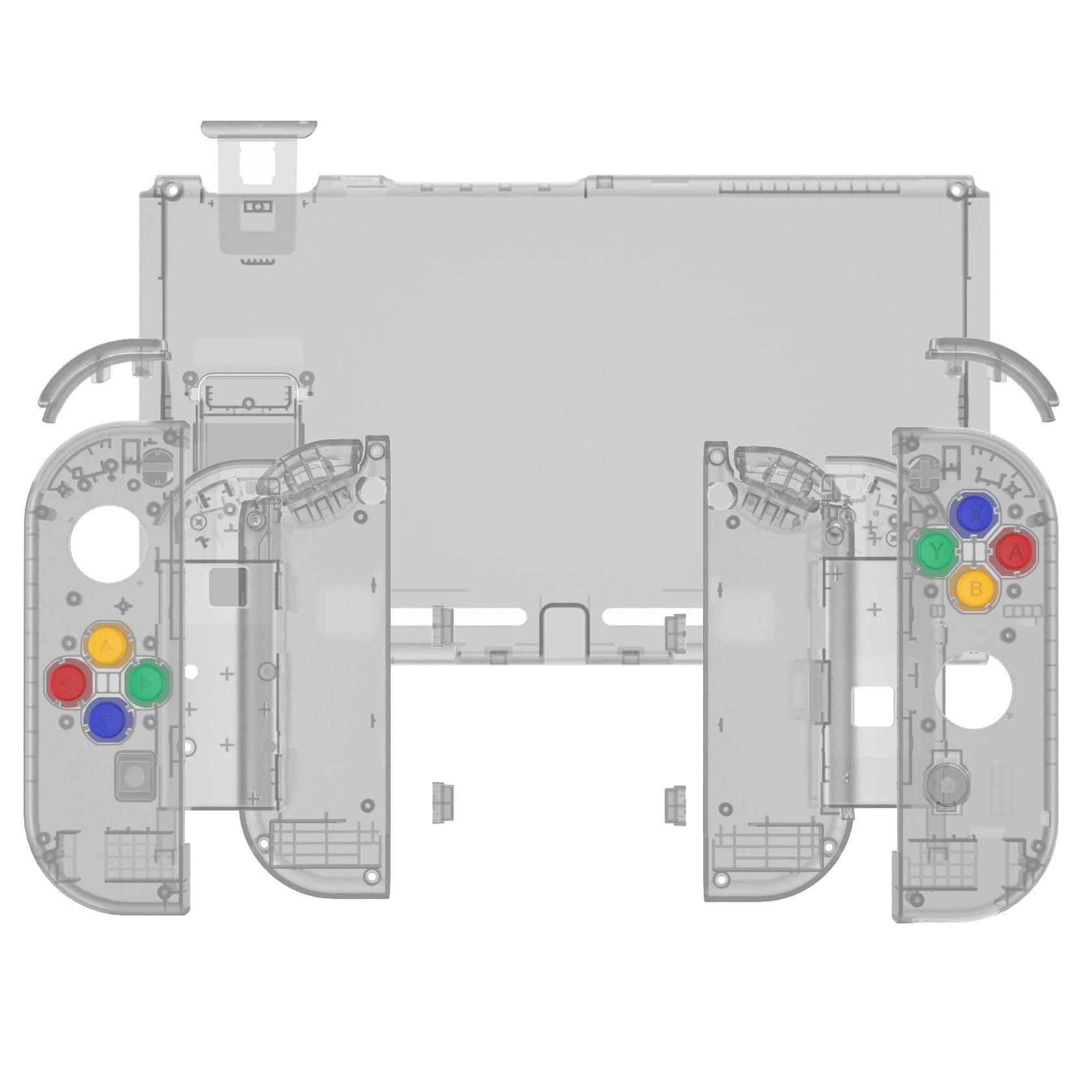 eXtremeRate Back Plate for Nintendo Switch Console, Handheld Controller ...