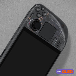 eXtremeRate Steam Deck OLED Replacement Full Set Shells with Buttons ...