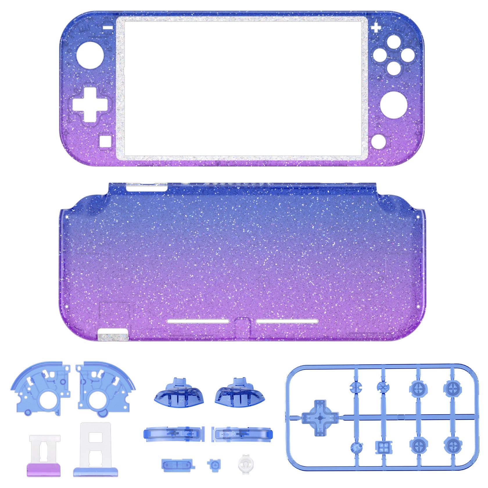 eXtremeRate Nintendo Switch Lite DIY Replacement Shells with Button ...