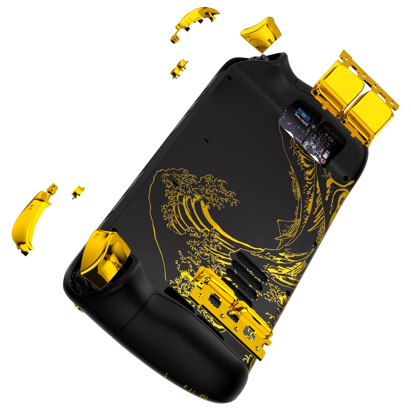 eXtremeRate Custom Full Set Shell with Buttons for Steam Deck LCD - Th ...