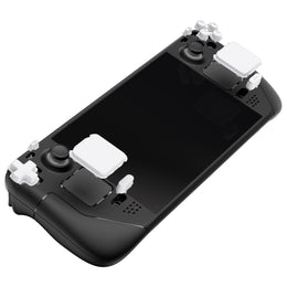 eXtremeRate White Replacement Full Set Buttons for Steam Deck, DIY ...
