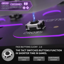 eXtremeRate Light Version Whole Clicky Kit for PS5 Controller BDM-040 ...