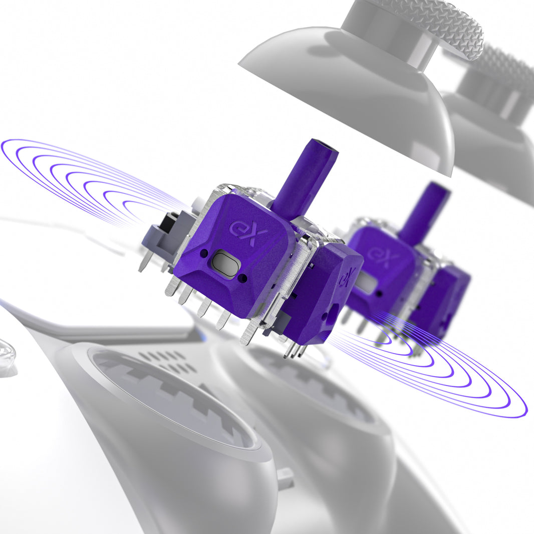 eXhall Digital Calibrable Hall Effect Thumbstick Kit for PS5 Controlle ...