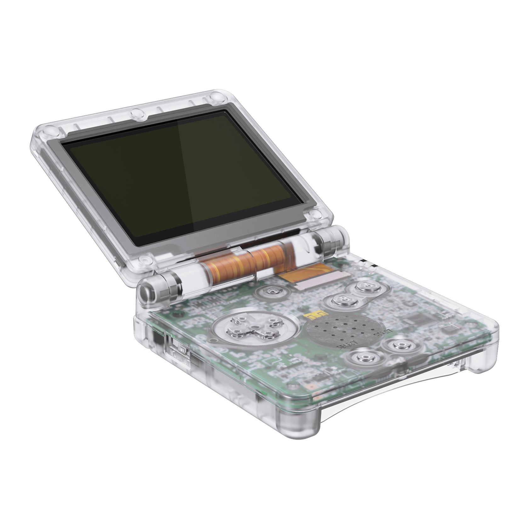 IPS Ready Upgraded eXtremeRate Clear Custom Replacement Housing Shell ...