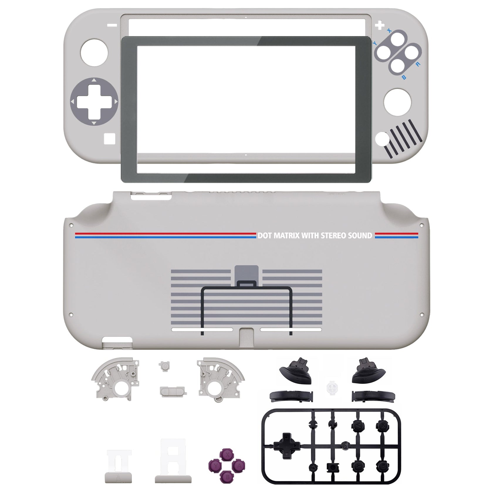 eXtremeRate Nintendo Switch Lite Classic 1989 GB DMG-01 Style DIY ...