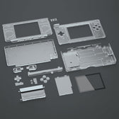 eXtremeRate Clear Replacement Full Housing Shell for Nintendo DS Lite ...