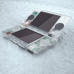 eXtremeRate Clear Replacement Full Housing Shell for Nintendo DS Lite ...