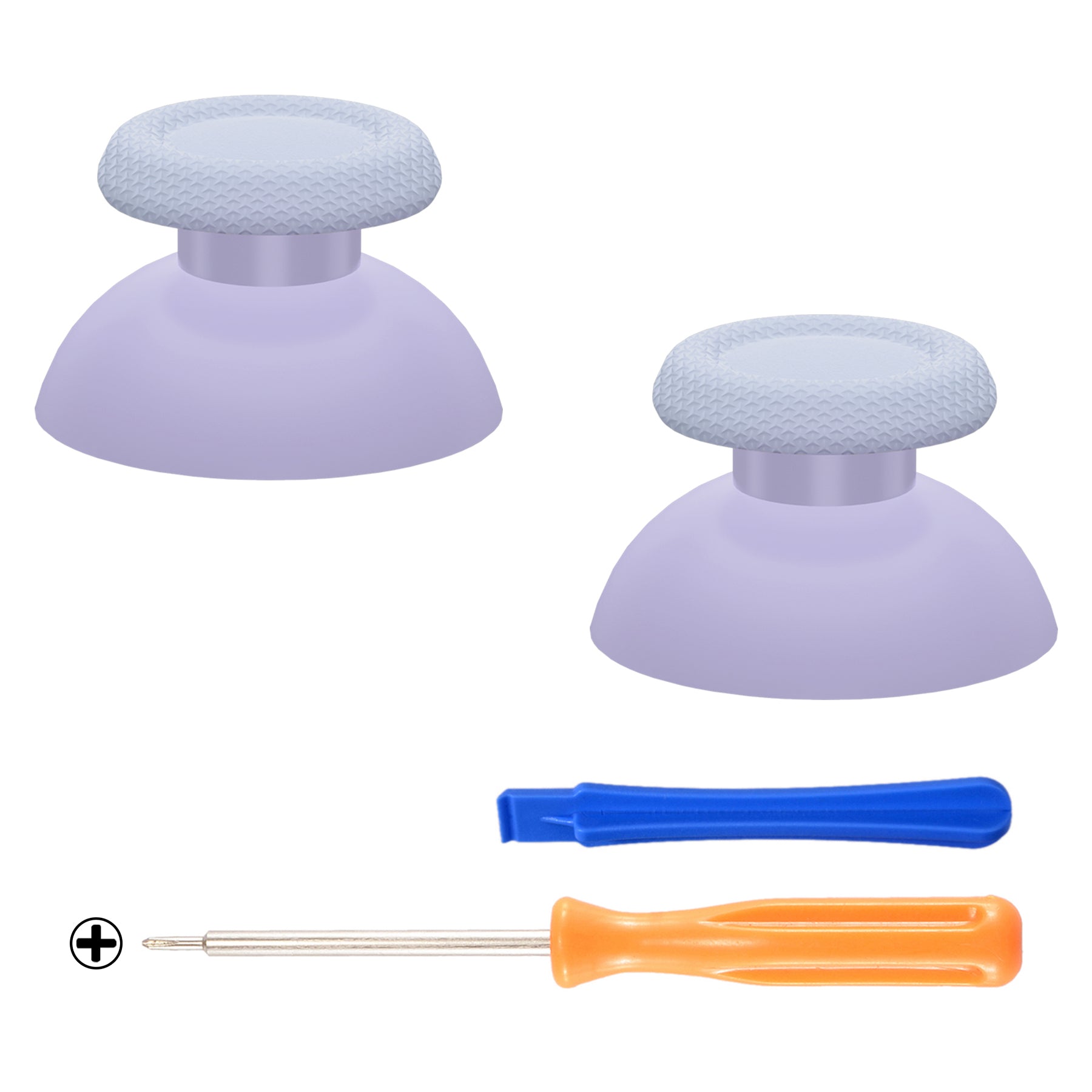 eXtremeRate Light Violet Replacement Thumbsticks for PS5 Controller ...