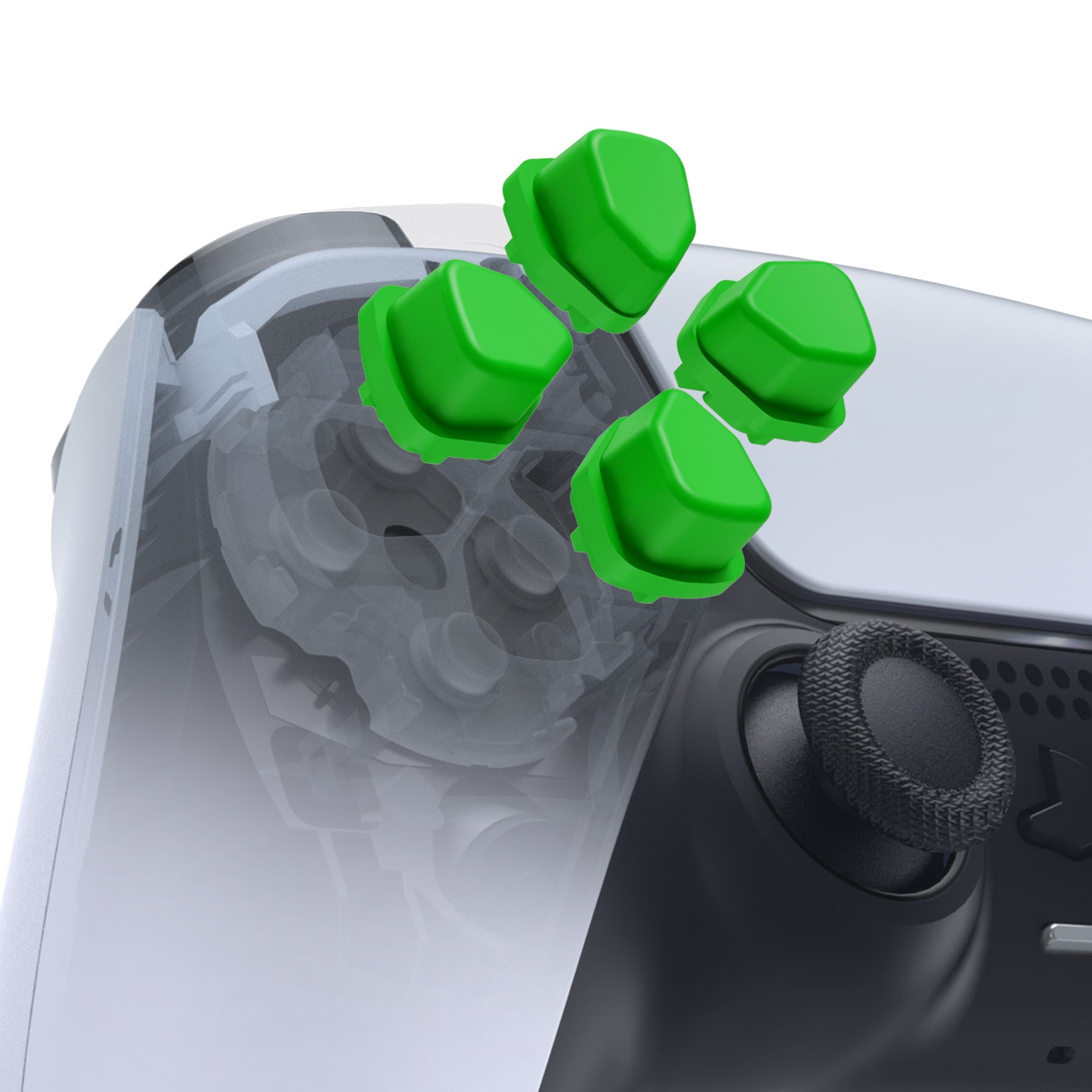 Ergonomic Split Dpad Buttons for PS5 & PS5 Edge & PS4 – eXtremeRate Retail